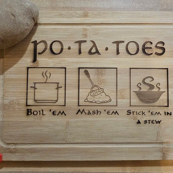 Lord of the Ring Cutting Board - Etsy