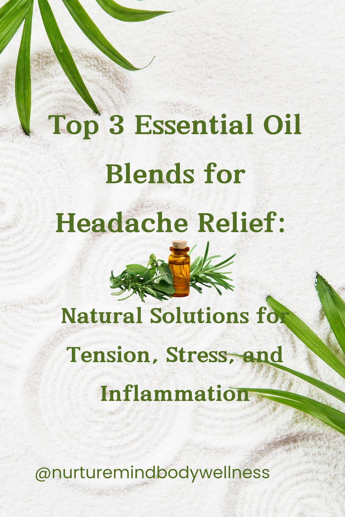 Top 3 Essential Oil Blends for Headache Relief Natural Remedies for Frequent Headaches Instant ...