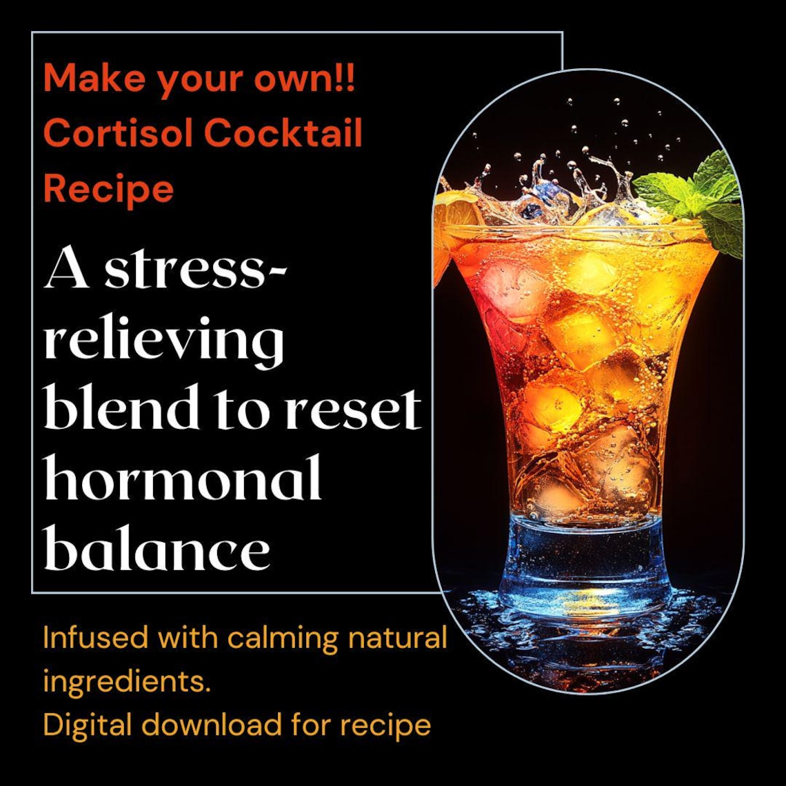 Cortisol-calm Smoothie Recipe: Natural Hormone Balance Guide (PDF ...