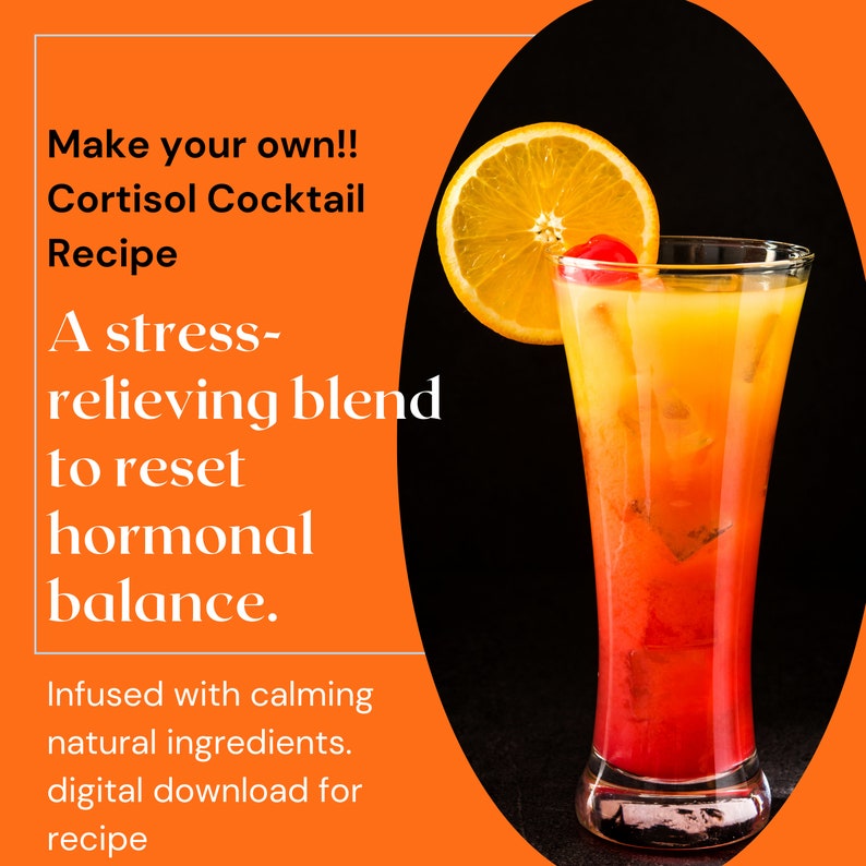 Cortisol-calm Smoothie Recipe: Natural Hormone Balance Guide (PDF ...