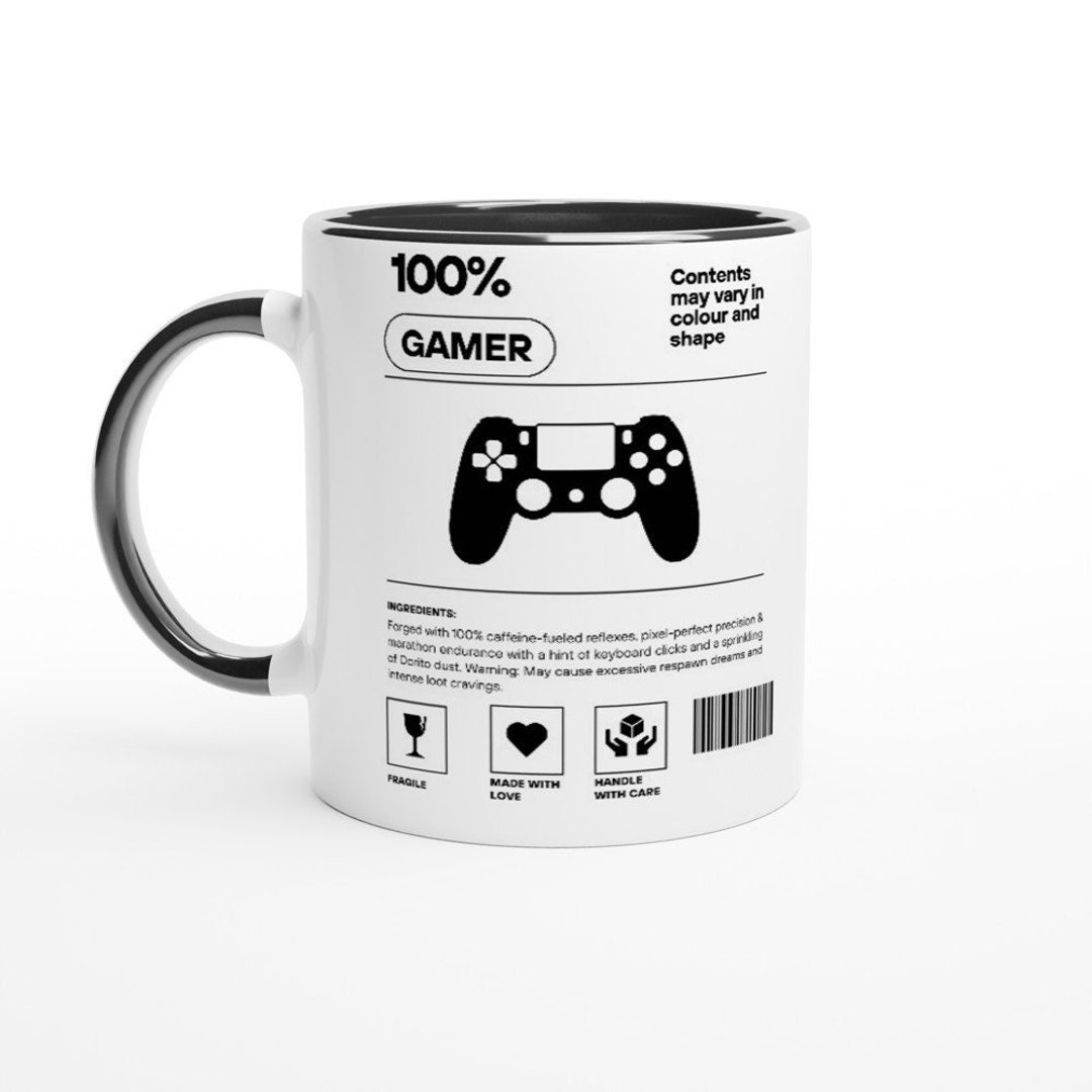Gamer Spoof Definition Mug, Xbox, Playstation, Video Game Enthusiast ...