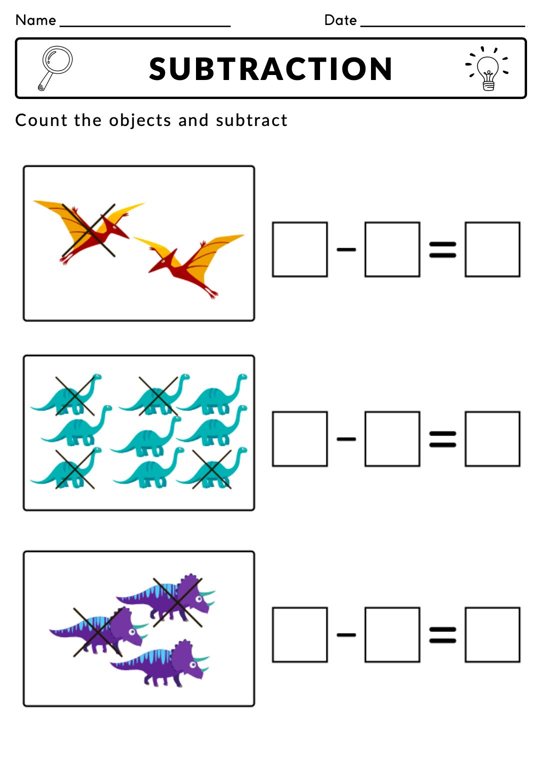 32 Printable Basic Math Worksheets for Kindergarteners and First ...