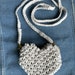 Heart Shaped Macrame Bag - Etsy