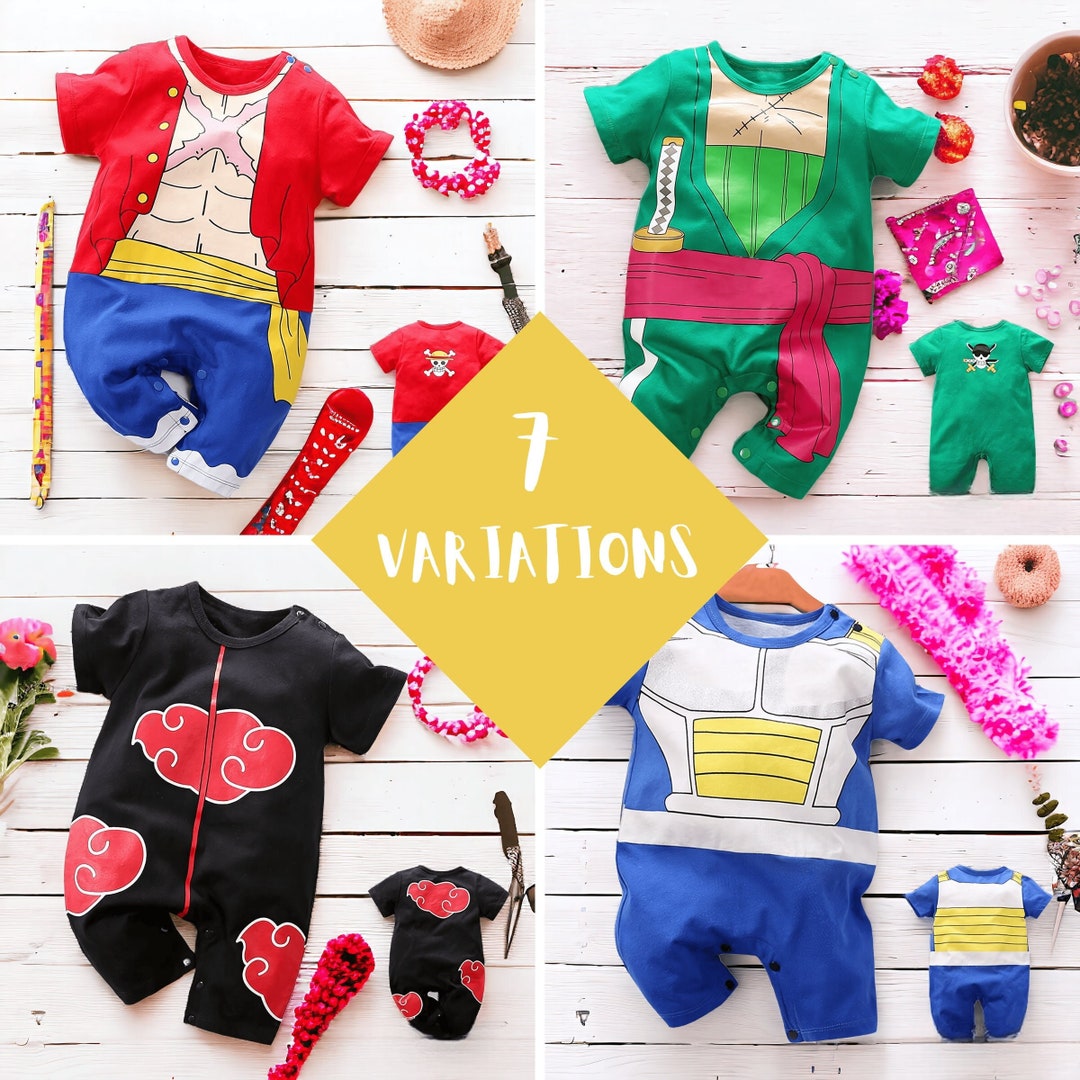 Anime Style Baby Onesie Cartoon Baby Clothes Baby Cosplay - Etsy