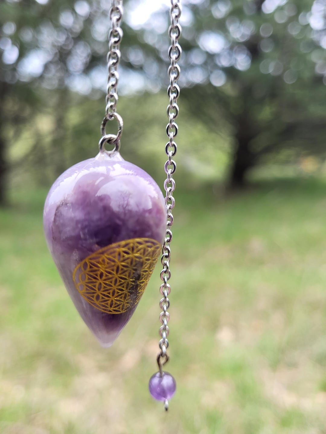 Spiritual Pendulum, Dowsing Pendulum, Pendulum Dowsing, Flower of Life ...