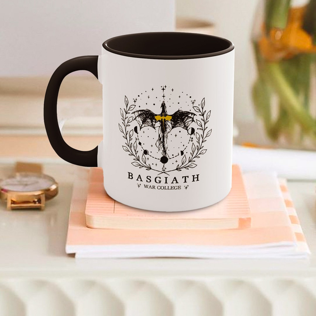 Basgiath War College Mugs, Fourth Wing Mugs, Dragon Rider, Violet ...