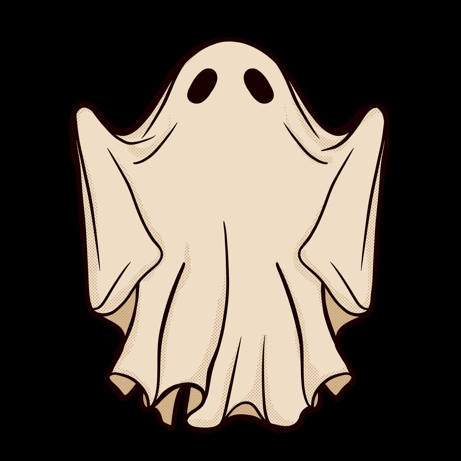 Ghost PNG, Halloween, Halloween Png, Cricut Files, Retro Ghost - Etsy