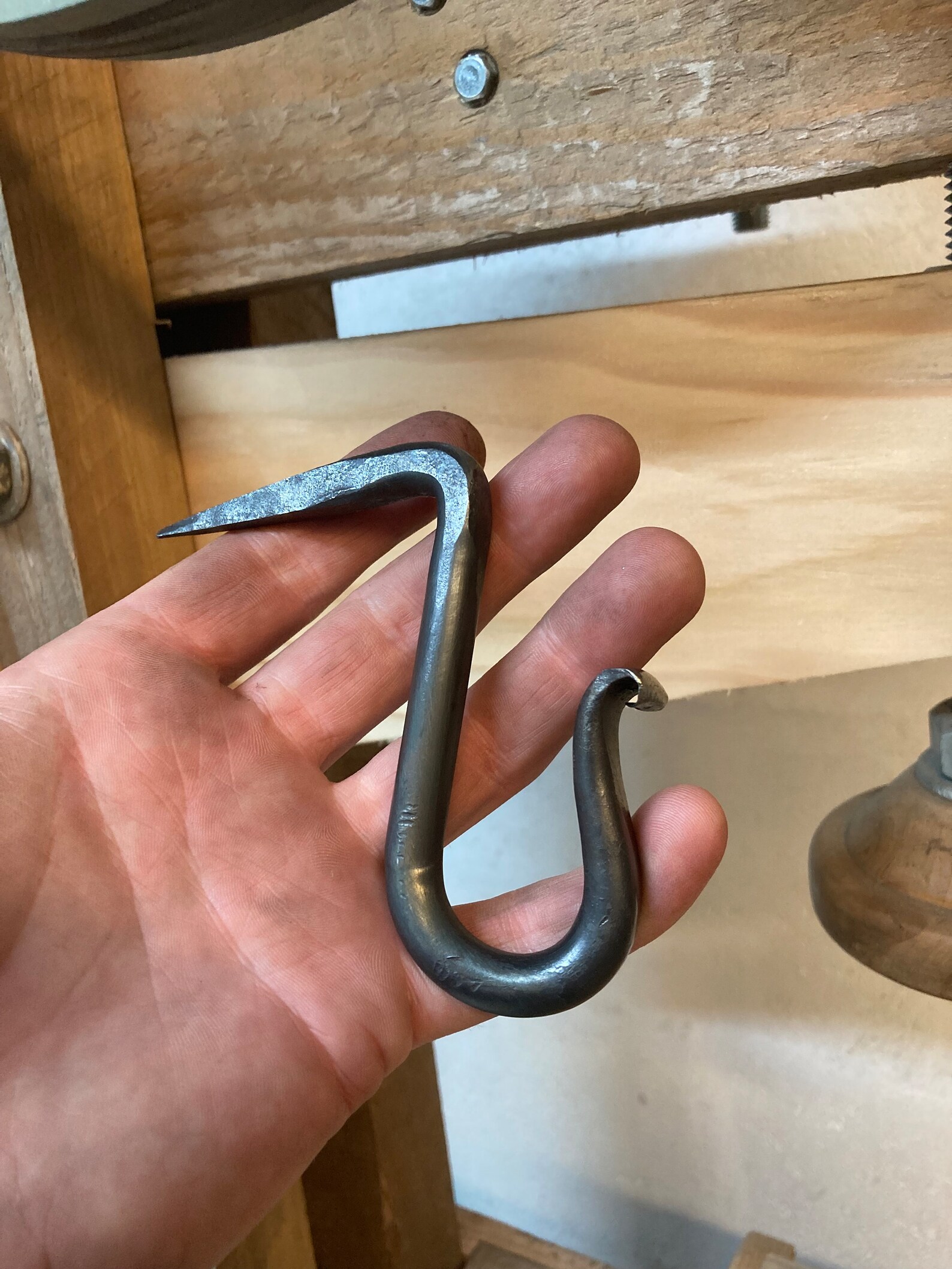 Hand Forged Beam Hook - Etsy