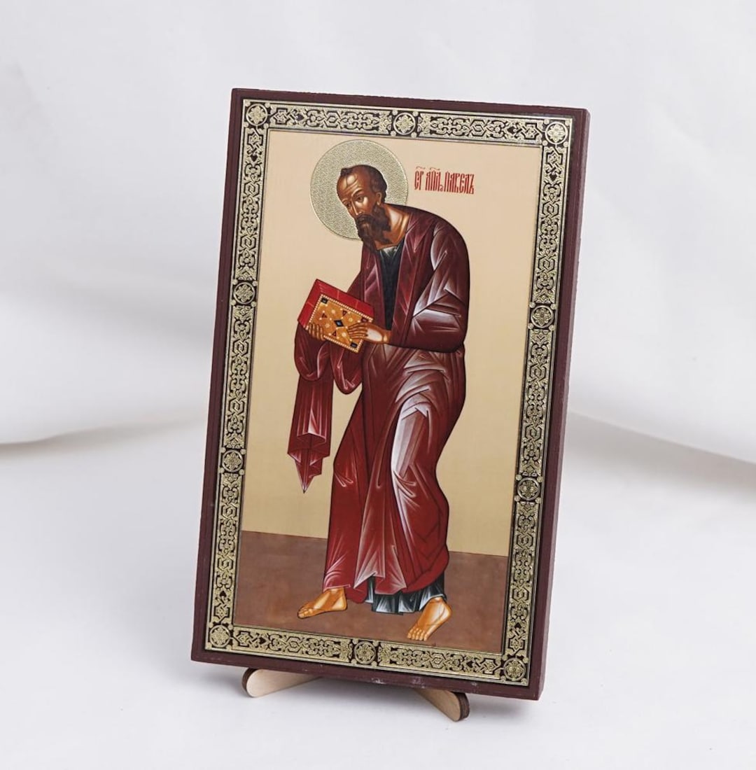 SAINT PAUL the Apostle Icon, Personalized Icons, Handmade Orthodox Icon ...