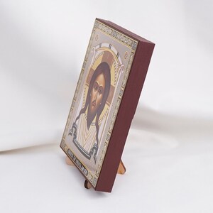 JESUS CHRIST Icon, Personalized Icon, Handmade Orthodox Icon of Image ...