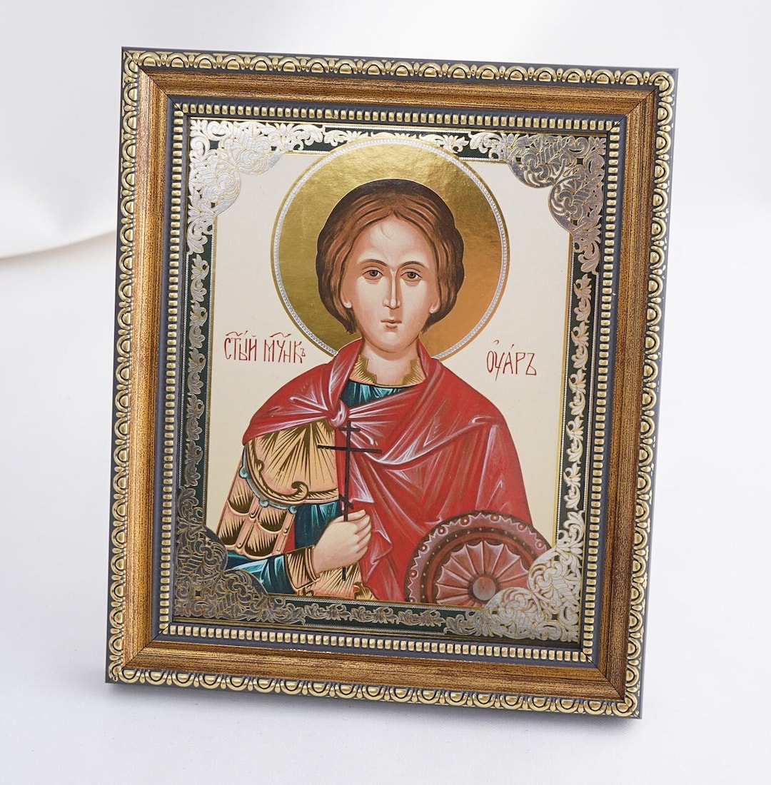 Icon of the HOLY MARTYR VARUS, Personalized Icon, Orthodox Handmade ...