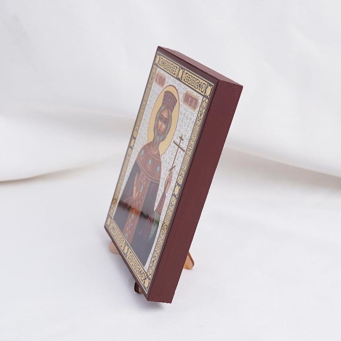 Icon of SAINT CONSTANTINE the GREAT, Personalized Icons, Handmade ...