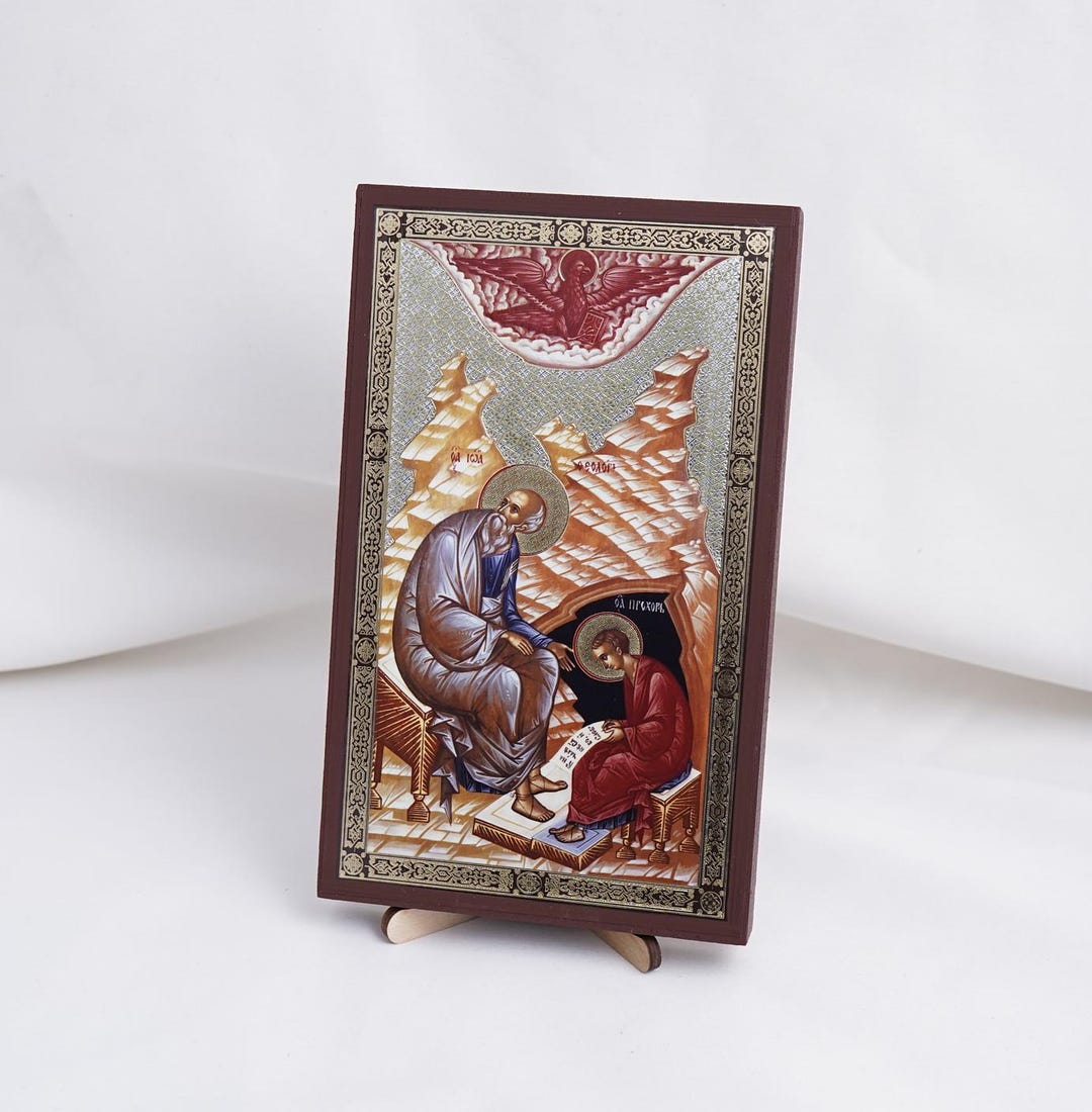 SAINT JOHN the APOSTLE Icon, Personalized Icon, Handmade Orthodox Icon ...