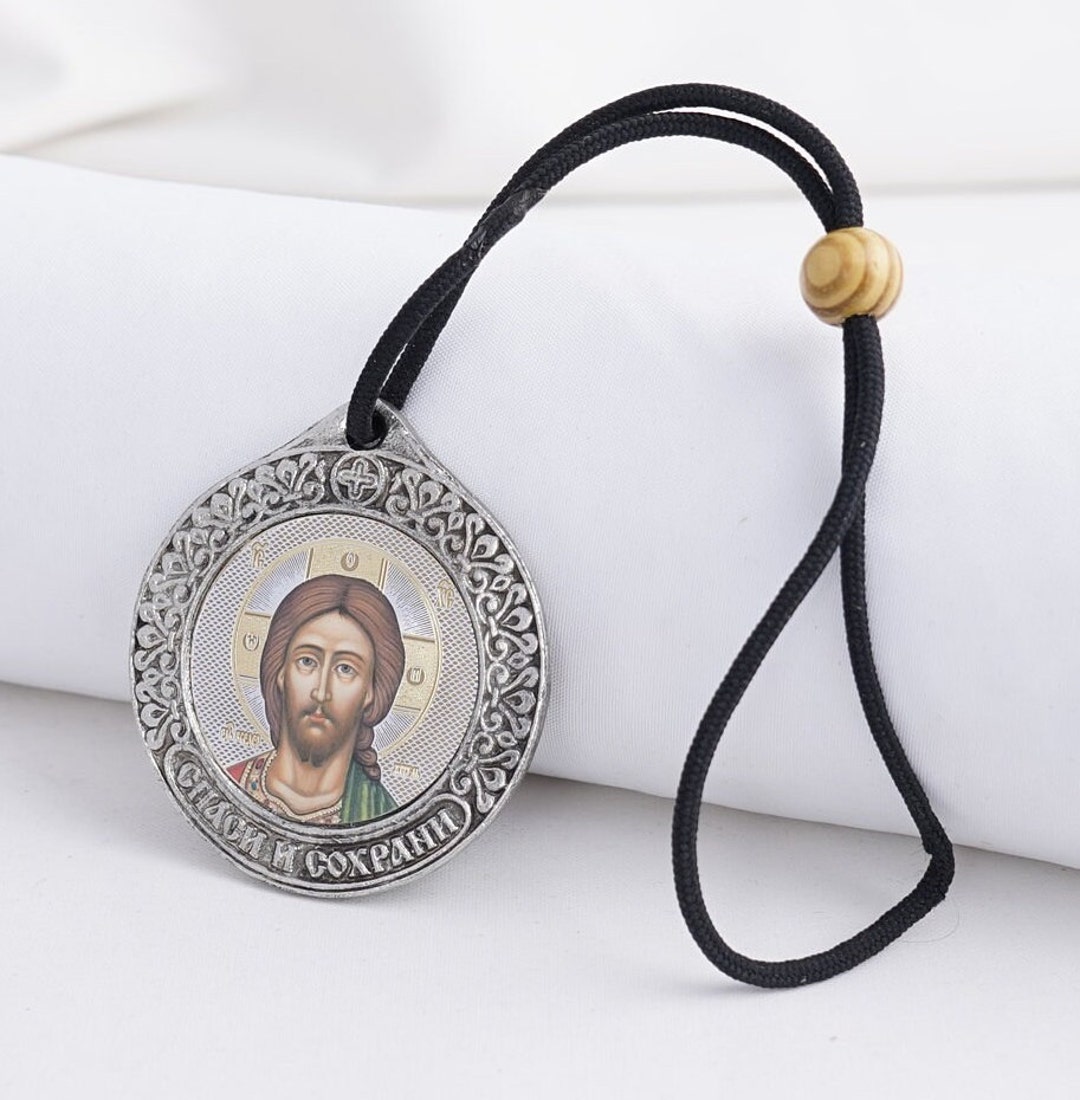Icon of "lord Almighty", Christian Icon for Car, Car Interior ...