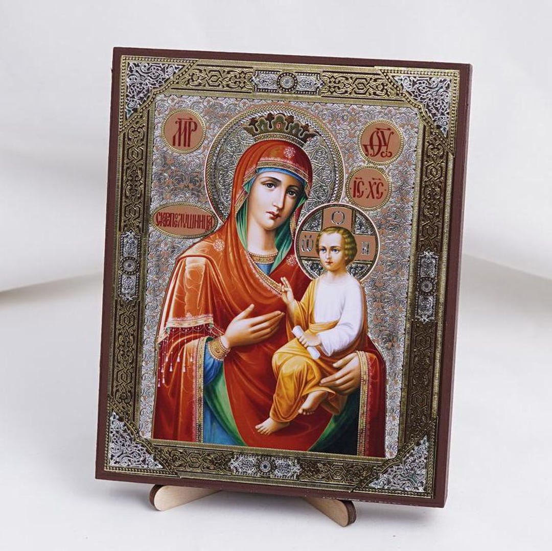 Mother of God “QUICK to HEAR” Icon, Personalized Icons, Handmade ...