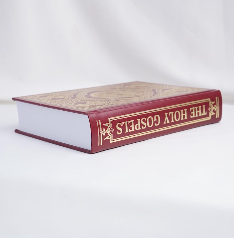 The King James Holy Gospel, Orthodox Book, Holy Bible, Hardcover ...