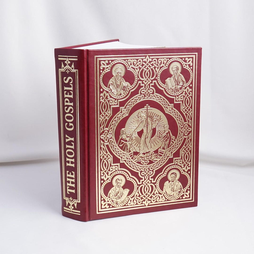 The King James Holy Gospel, Orthodox Book, Holy Bible, Hardcover ...