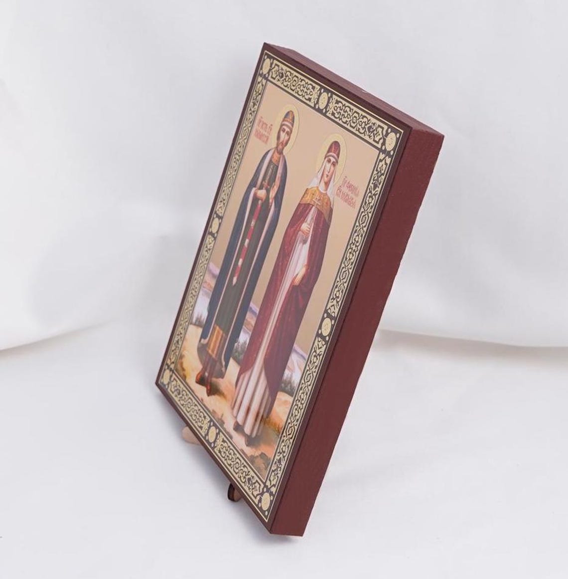 Icon of Sts. PETER & FEBRONIA of MUROM, Personalized Icons, Handmade ...