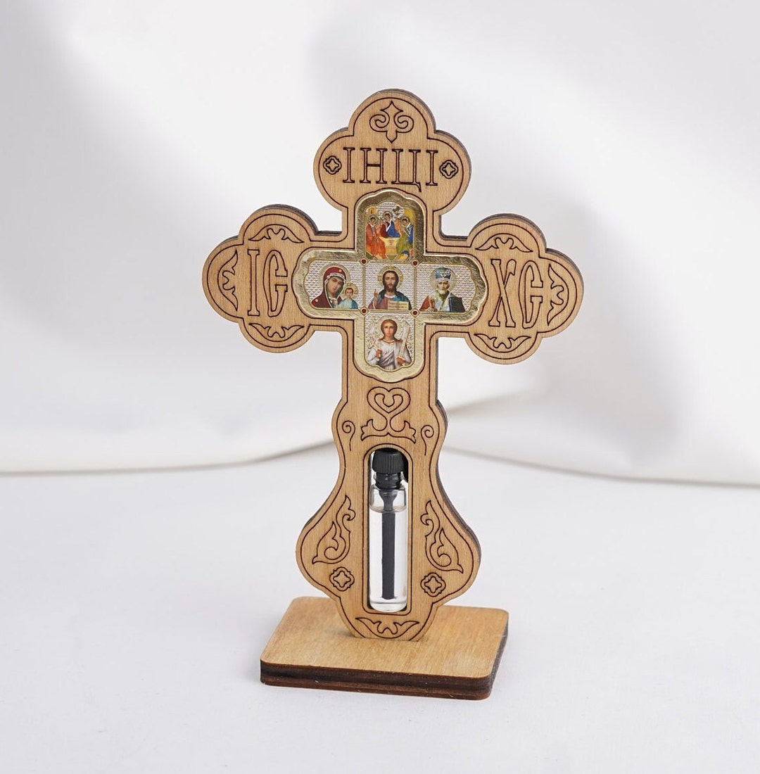 Wooden Church Cross, Amulet for Home, INRI, Cross for Home, Save and ...