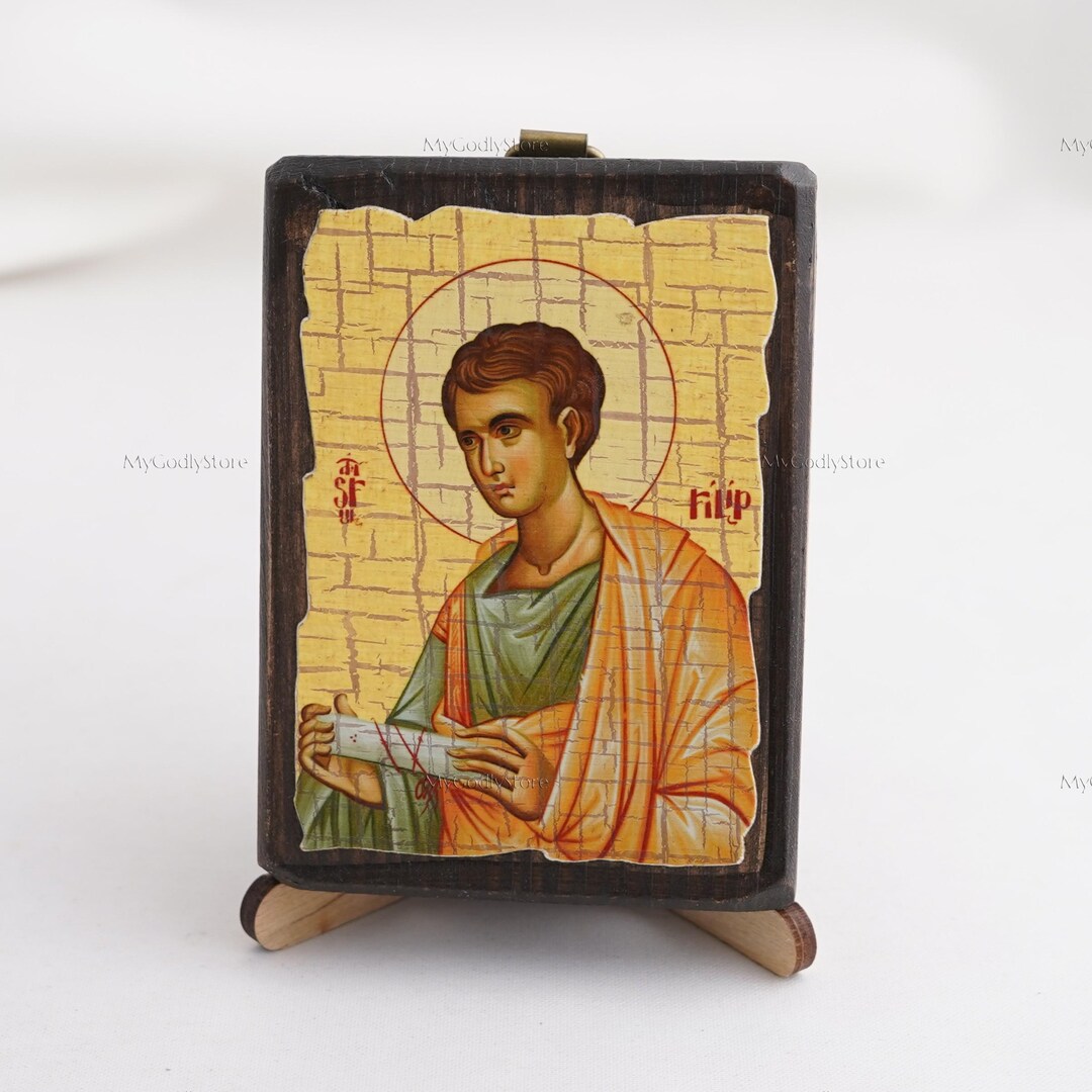 Icon of SAINT PHILIP, Christian Icons, Handmade Greek Orthodox Icon of ...