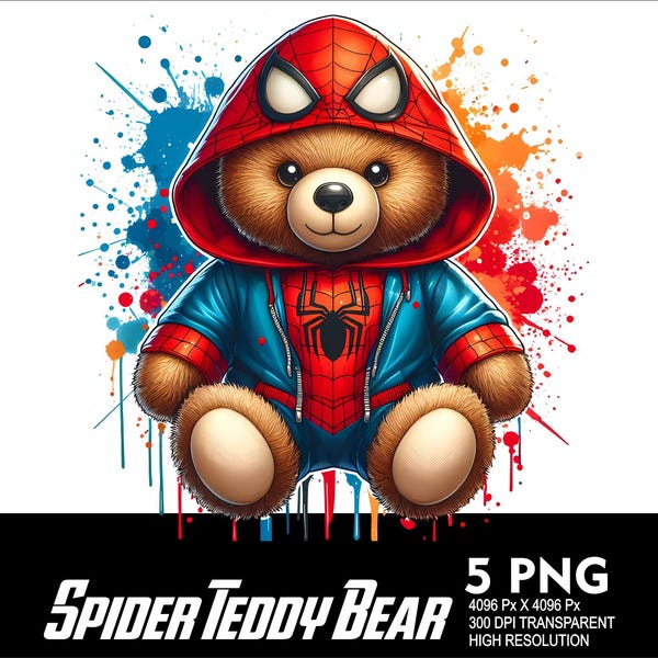 Spider Bear - Etsy