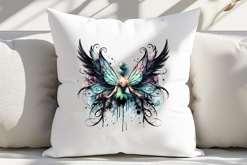 Gothic Tinkerbell PNG Cute Dark Images 5 PNG Design High Resolution ...