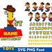 Toys Birthday Numbers Doodle Font Toys SVG PNG Doodle Numbers Font ...