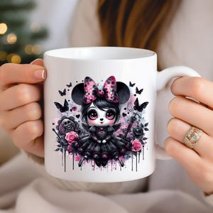 Gothic Minnie 5 PNG Design High Resolution Transparent Background ...