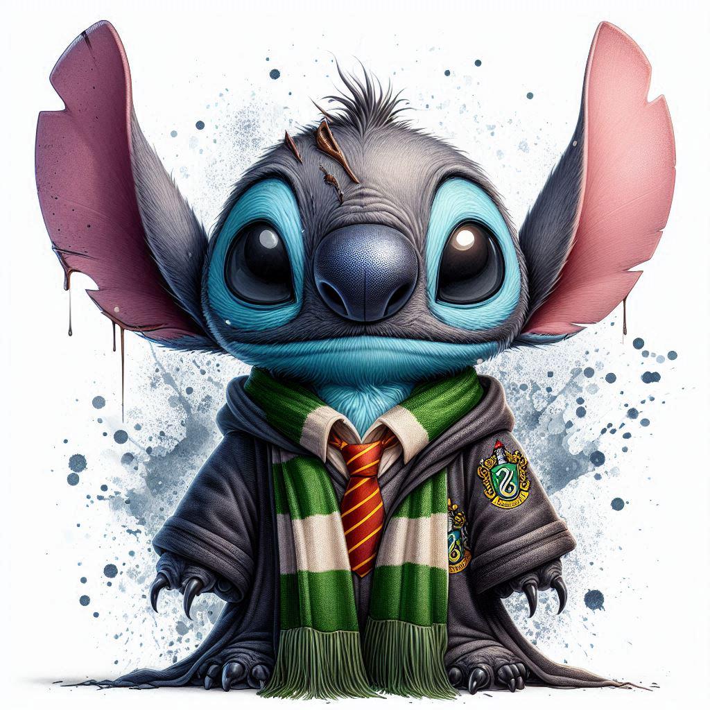 Slytherin Stitch 5 PNG Design High Resolution Transparent Background ...