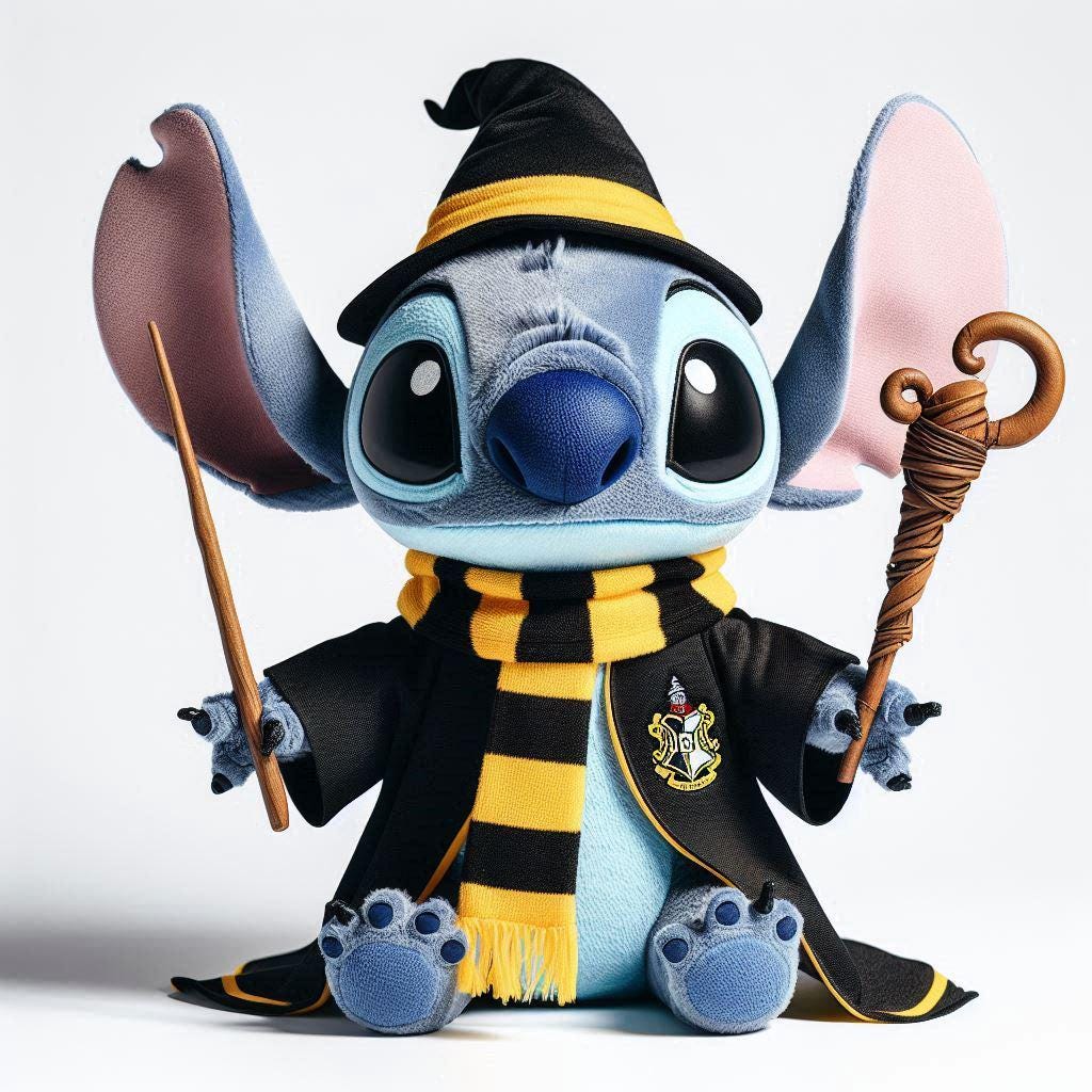 Hufflepuff Stitch 5 PNG Design High Resolution Transparent Background ...