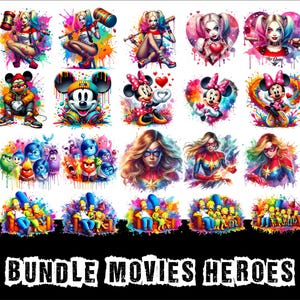 230 Heroes Characters and Movies Design High Resolution Transparent ...
