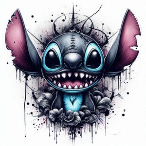 Gothic Stitch 5 PNG Design High Resolution Transparent Background ...