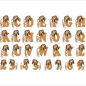 Toy Story Doodle Alphabet BUNDLE 10 Set Toys Story Font Buzz Woody Rex ...