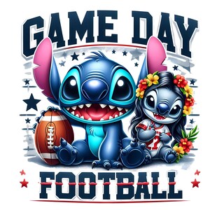 Game Day Football Stitch 5 PNG Design High Resolution Transparent ...