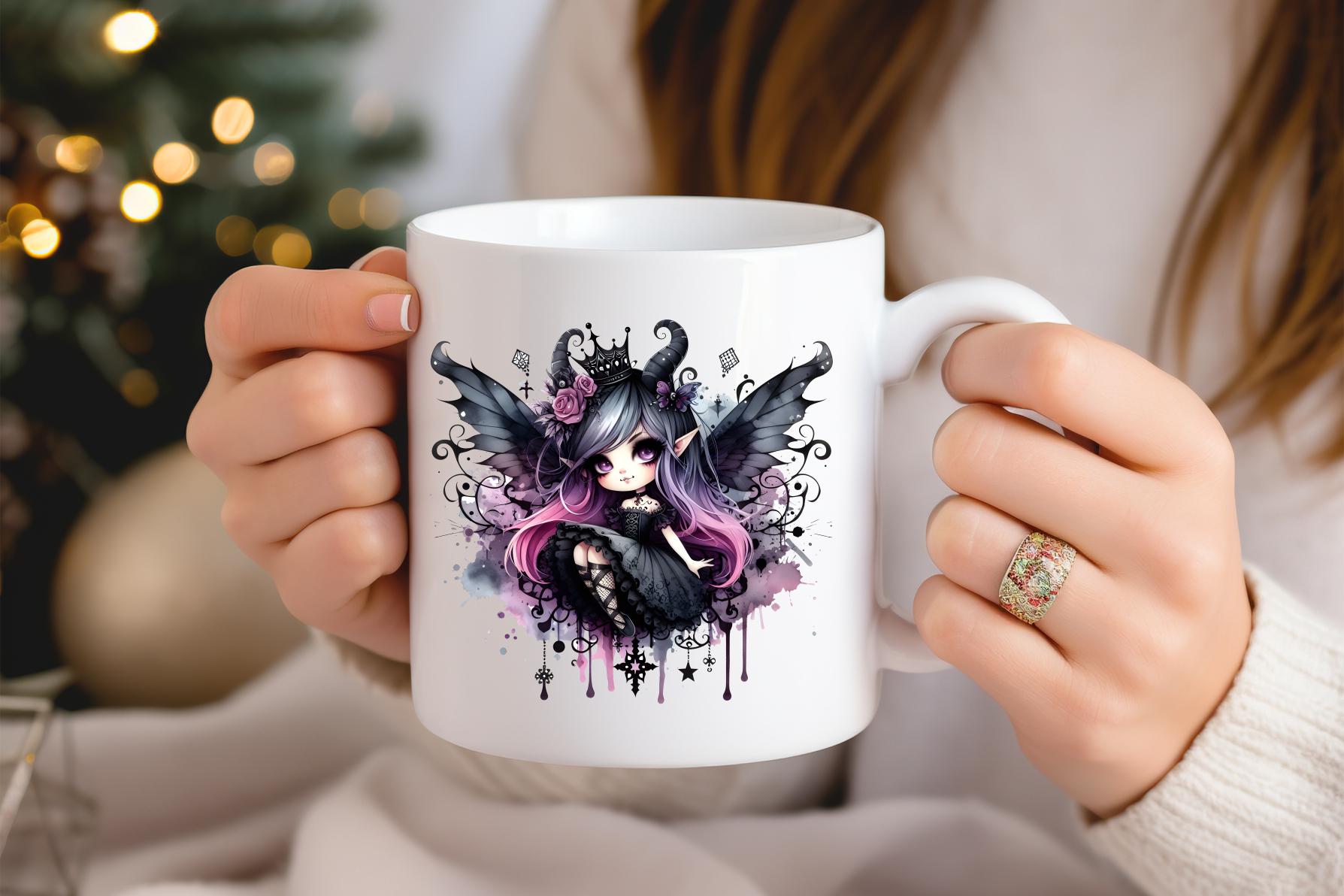 Gothic Fairy 5 PNG Design High Resolution Transparent Background Design ...
