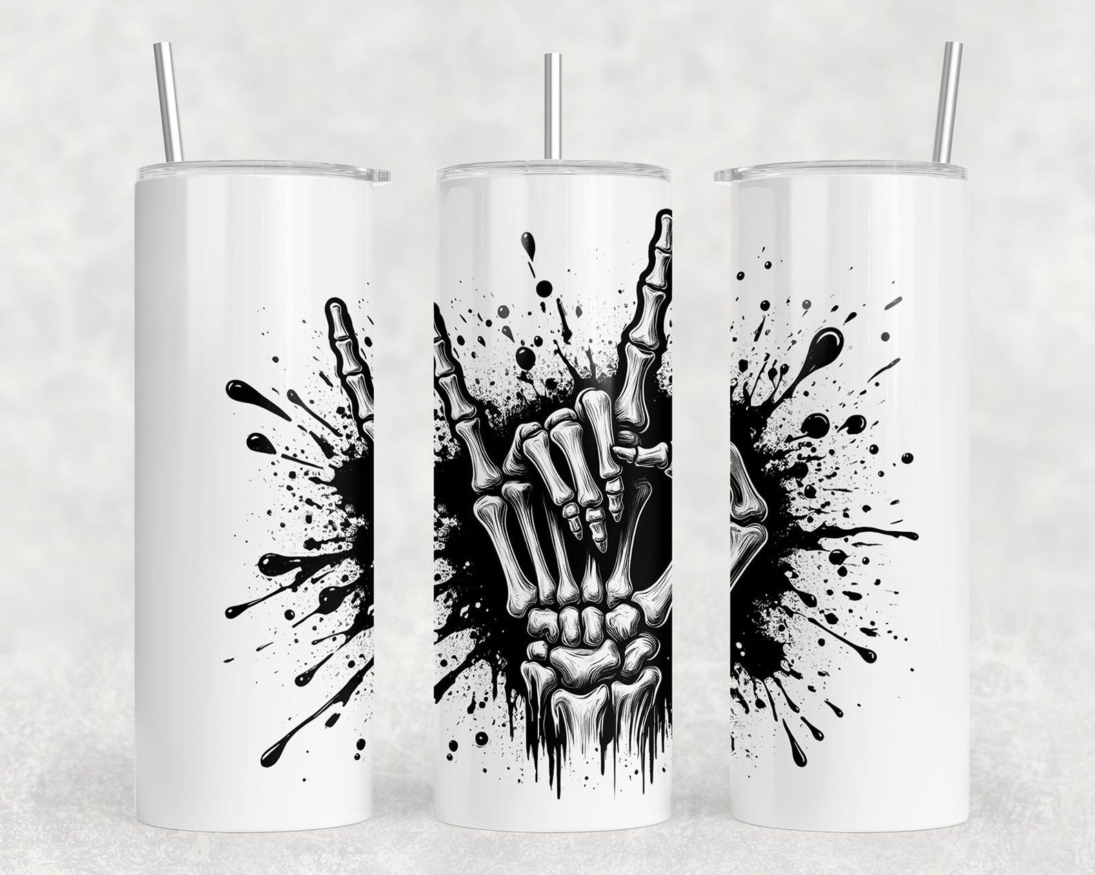 Rock N Roll Skeleton 5 PNG Design High Resolution Transparent ...