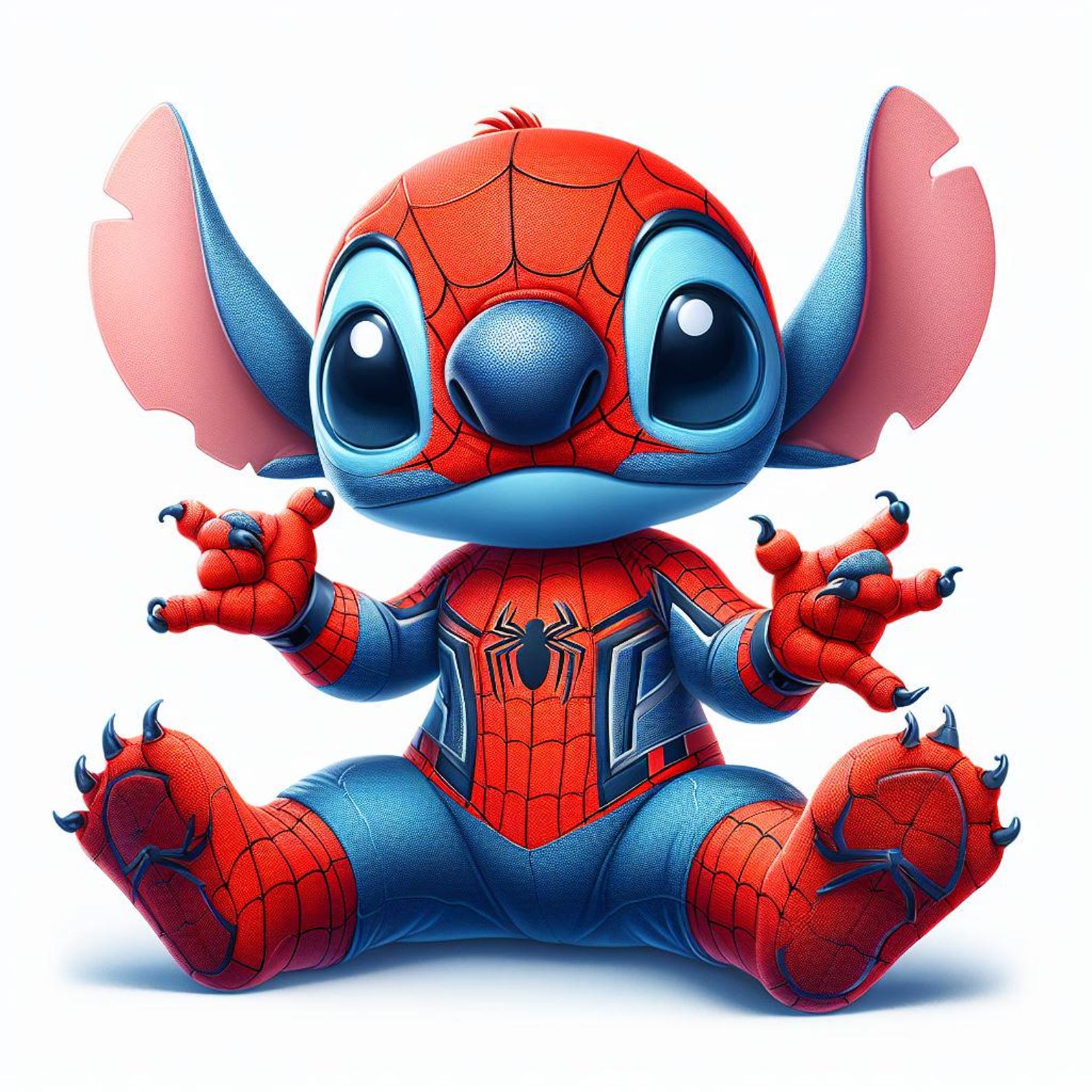 Super Hero Stitch 10 PNG Design High Resolution Transparent Background ...
