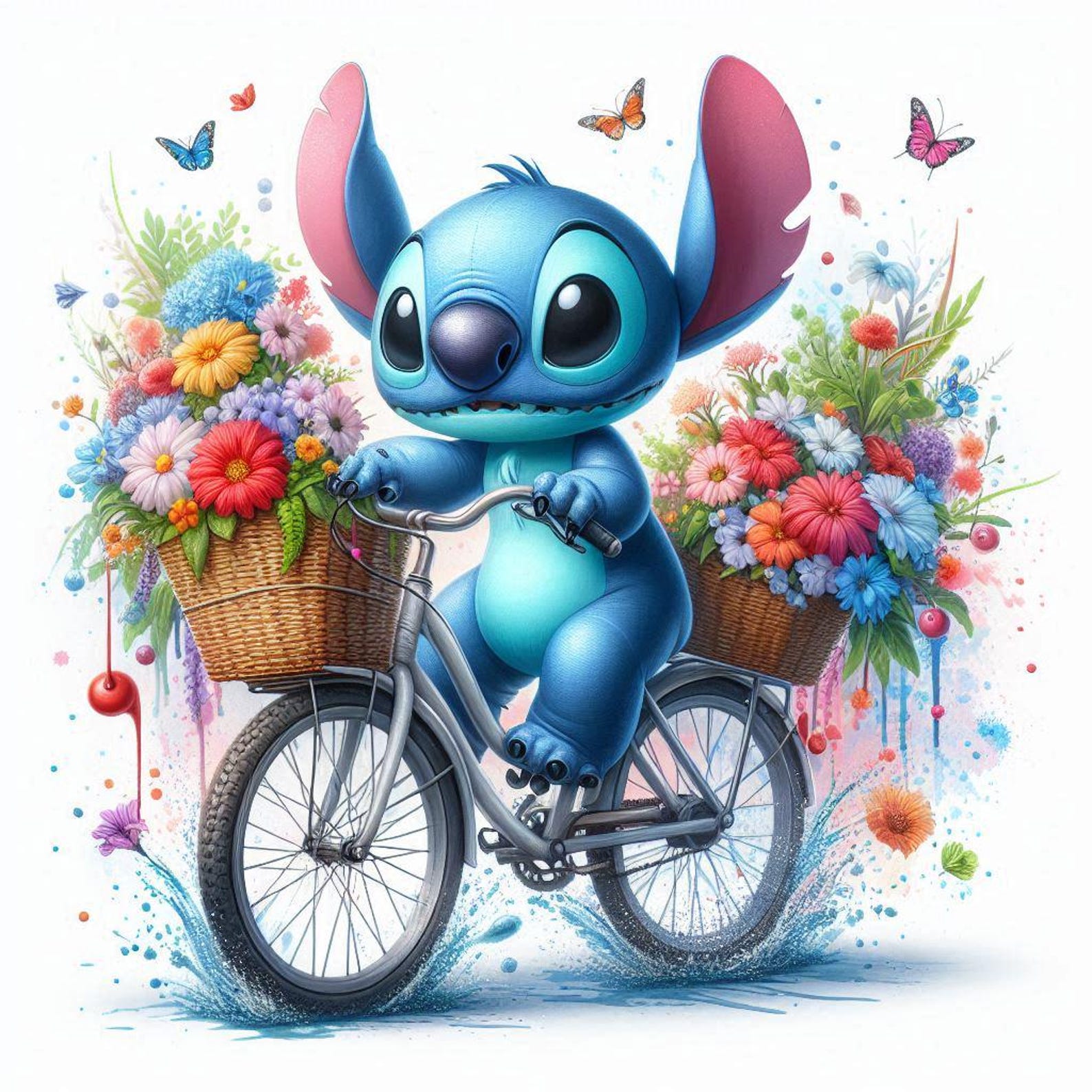 Bicycle Stitch 5 PNG Design High Resolution Transparent Background ...