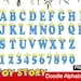 Toy Story Doodle Alphabet BUNDLE 7 Set Toys Story Font Png Alphabet ...