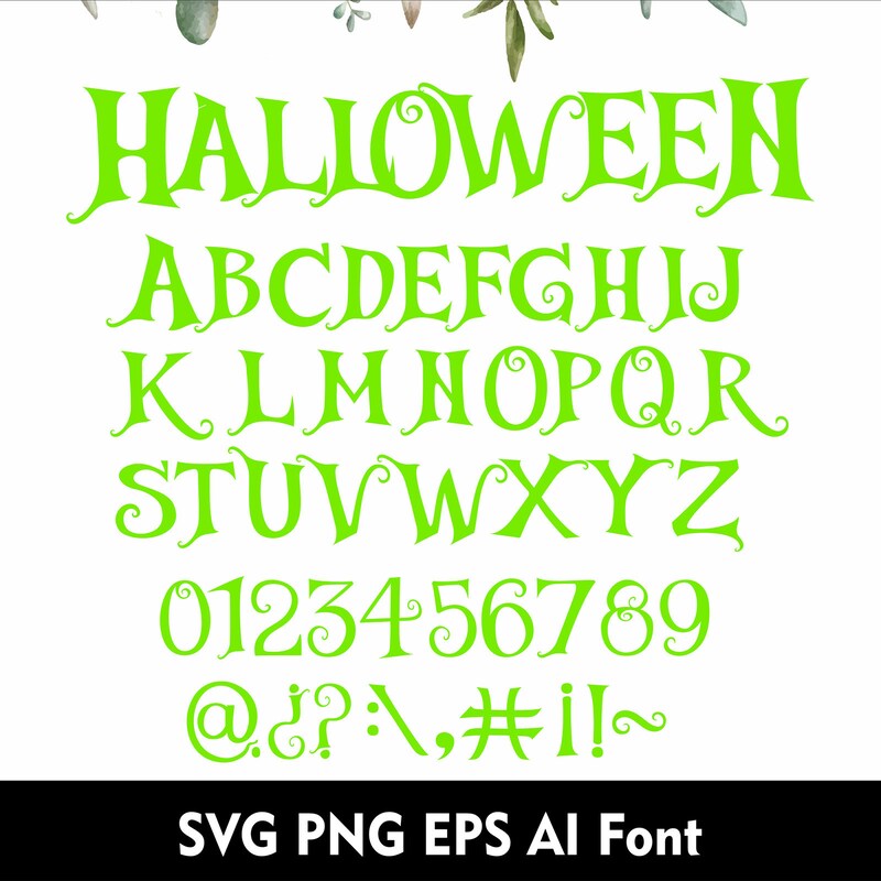 Witch Fonts - Etsy