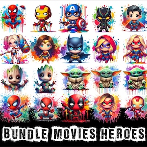 230 Heroes Characters and Movies Design High Resolution Transparent ...