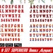 Superhero Alphabet Svg Png Avanger Super Hero Letters Super Hero Doodle ...