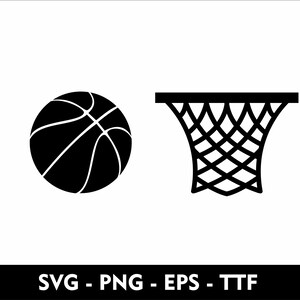 Basketball Alphabet Font SVG Letters and Numbers Basketball Font for ...