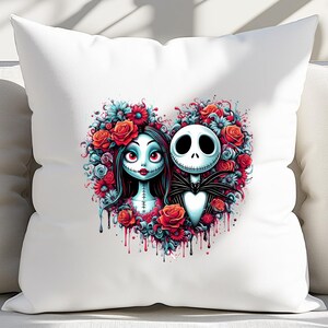 Flowers Love Jack and Sally 5 PNG Design High Resolution Transparent ...