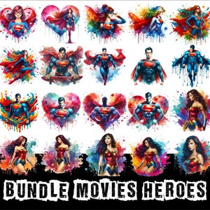 230 Heroes Characters and Movies Design High Resolution Transparent ...