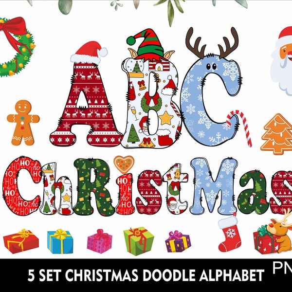 Christmas Doodle - Etsy