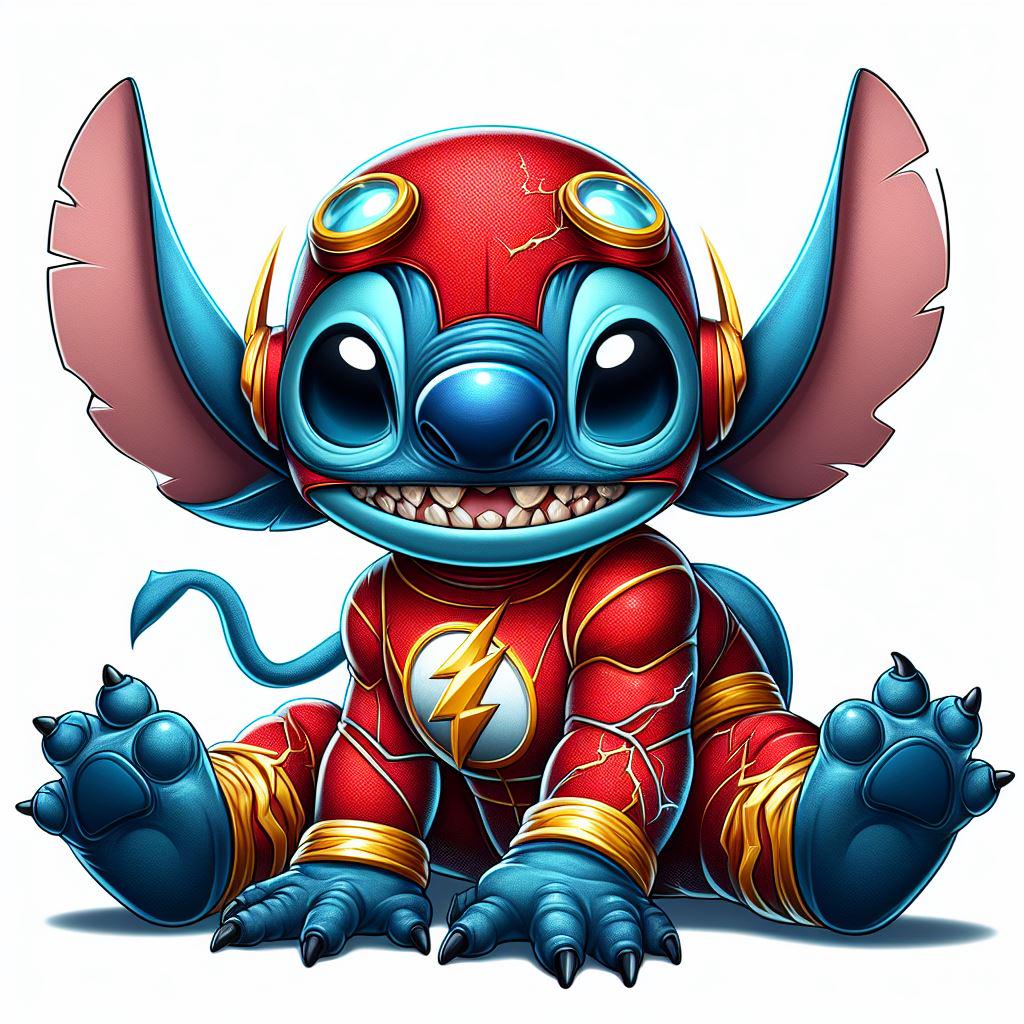 Super Hero Stitch 10 PNG Design High Resolution Transparent Background ...