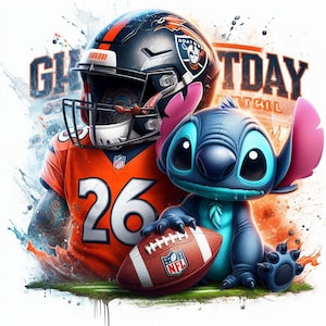 Game Day Football Stitch 5 PNG Design High Resolution Transparent ...