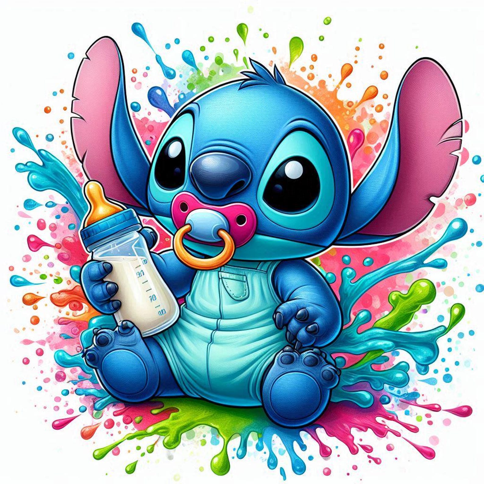 Baby Stitch 5 PNG Design High Resolution Transparent Background Design ...