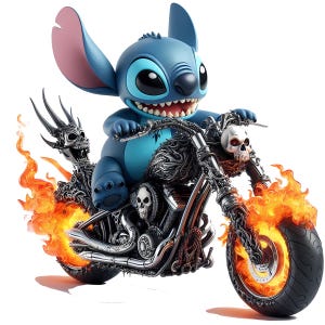 Ghost Drivers Stitch 5 PNG Design High Resolution Transparent ...